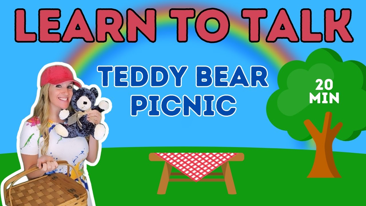 🐻 Teddy Bear Picnic | First Words | Nursery Rhymes | Baby | Toddler ...