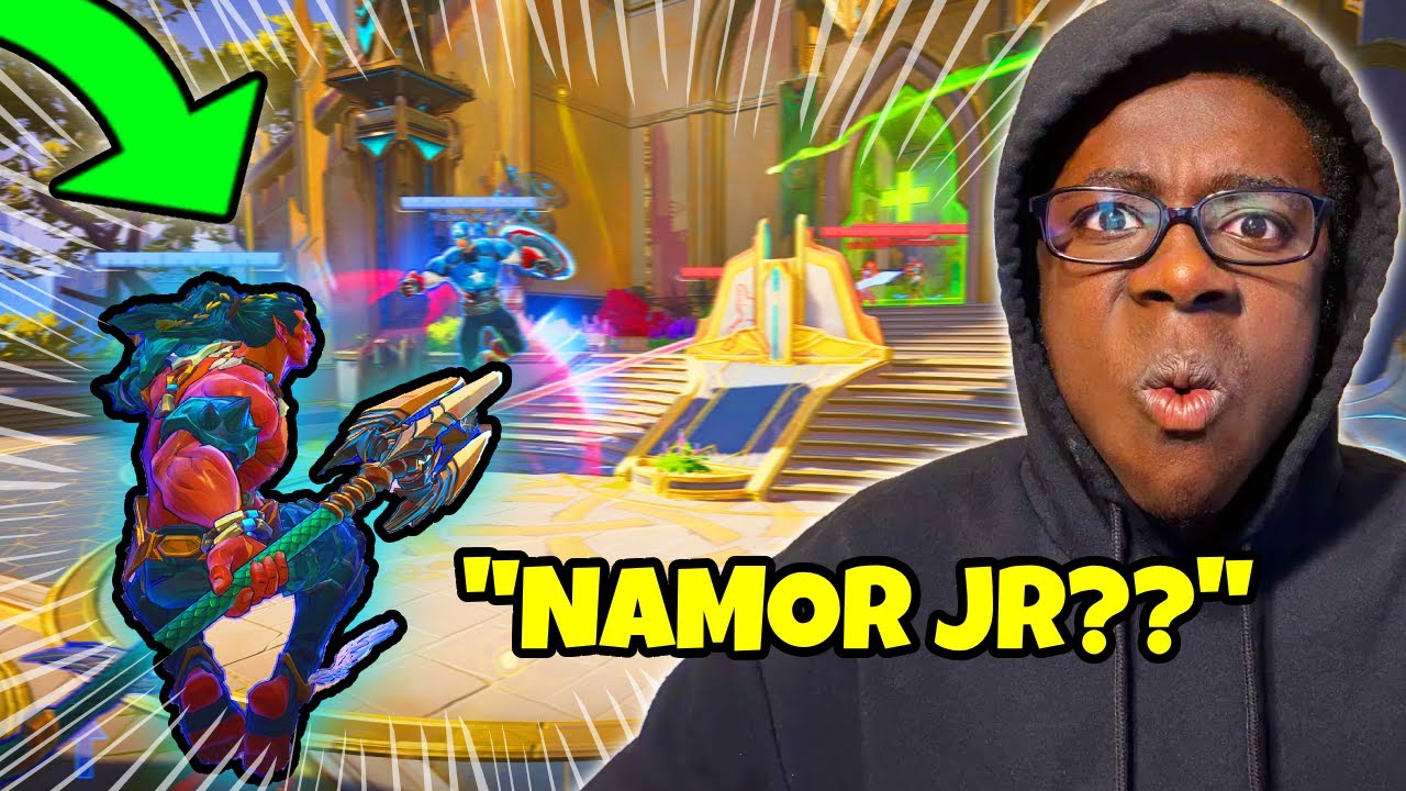 "NAMOR JR" THE PRINCE OF THE SEAS ON MARVEL RIVAL - YouTube