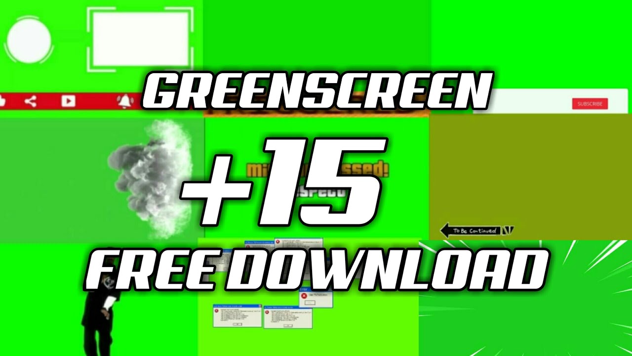 15 GREENSCREEN Free Download - YouTube