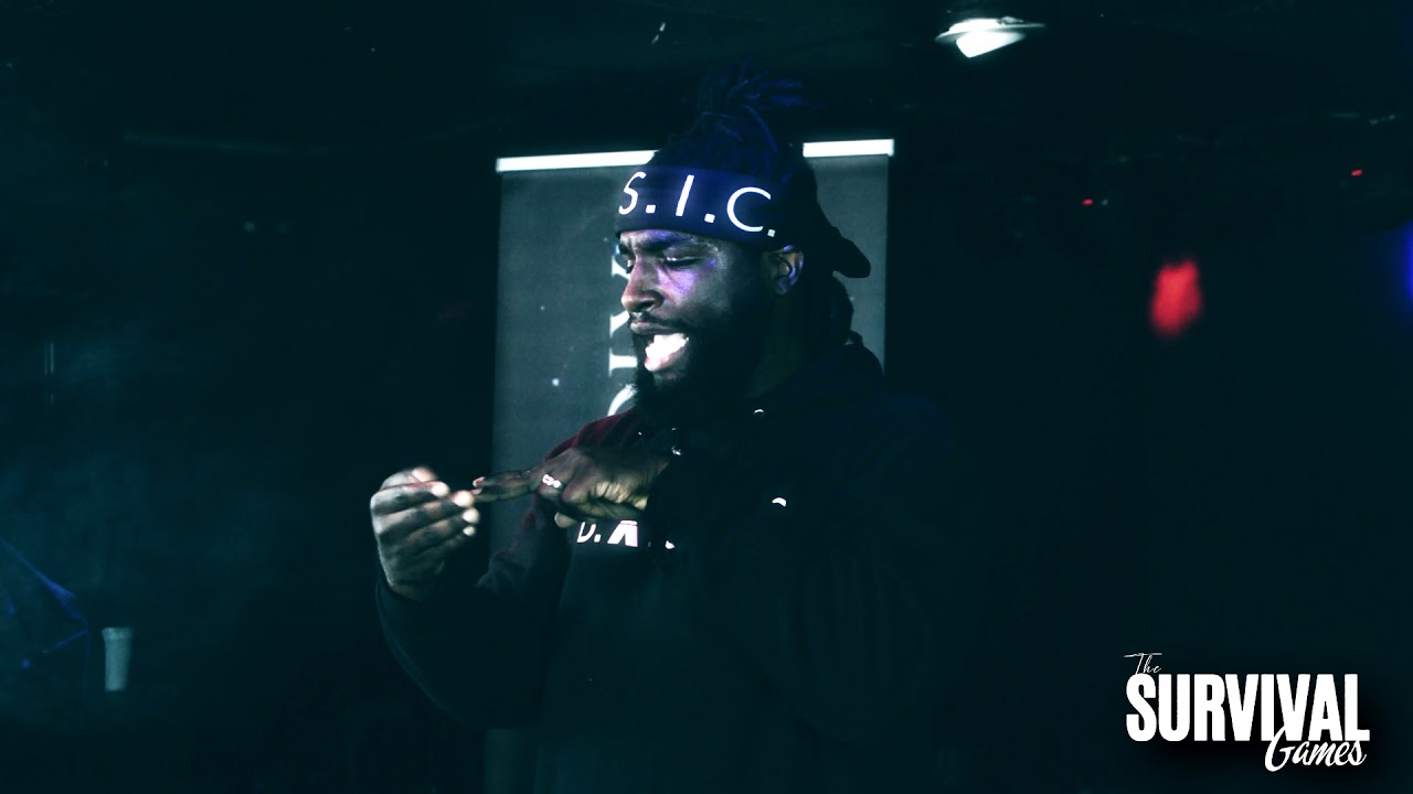 WOOSAAH VS B.A.S.I.C RAP BATTLE - THE SURVIVAL GAMES - YouTube