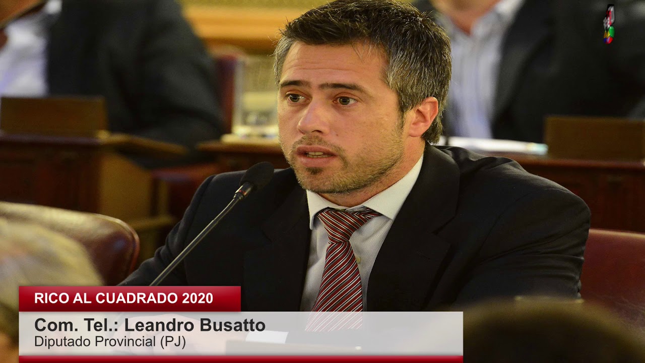 Leandro Busatto - Diputado Provincial (PJ) - RICO AL CUADRADO 2020 - 09 ...