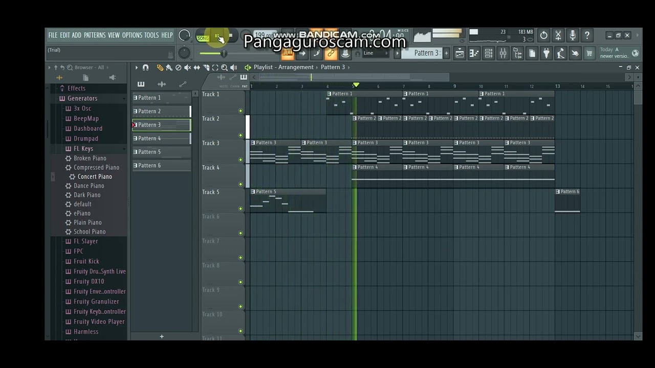 C Major 199 BPM - YouTube