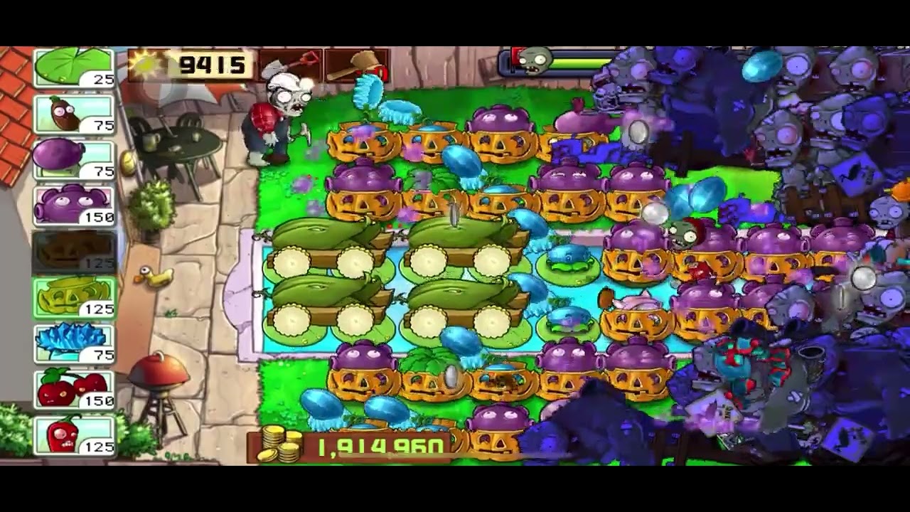 198 Flags 🔥 Plants vs Zombies Last Stand Endless Best Strategy HD - YouTube
