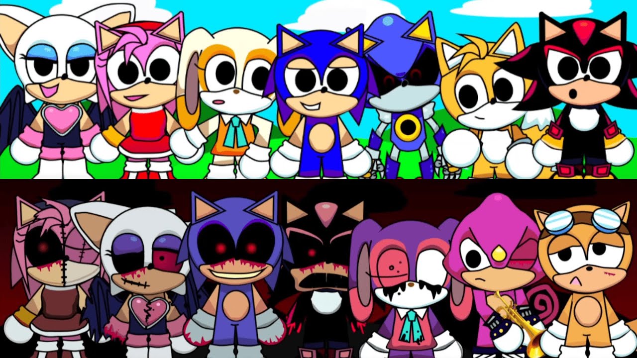 Sprunki Incredibox Shin Sonic HORROR Part 3 (Mod) - YouTube