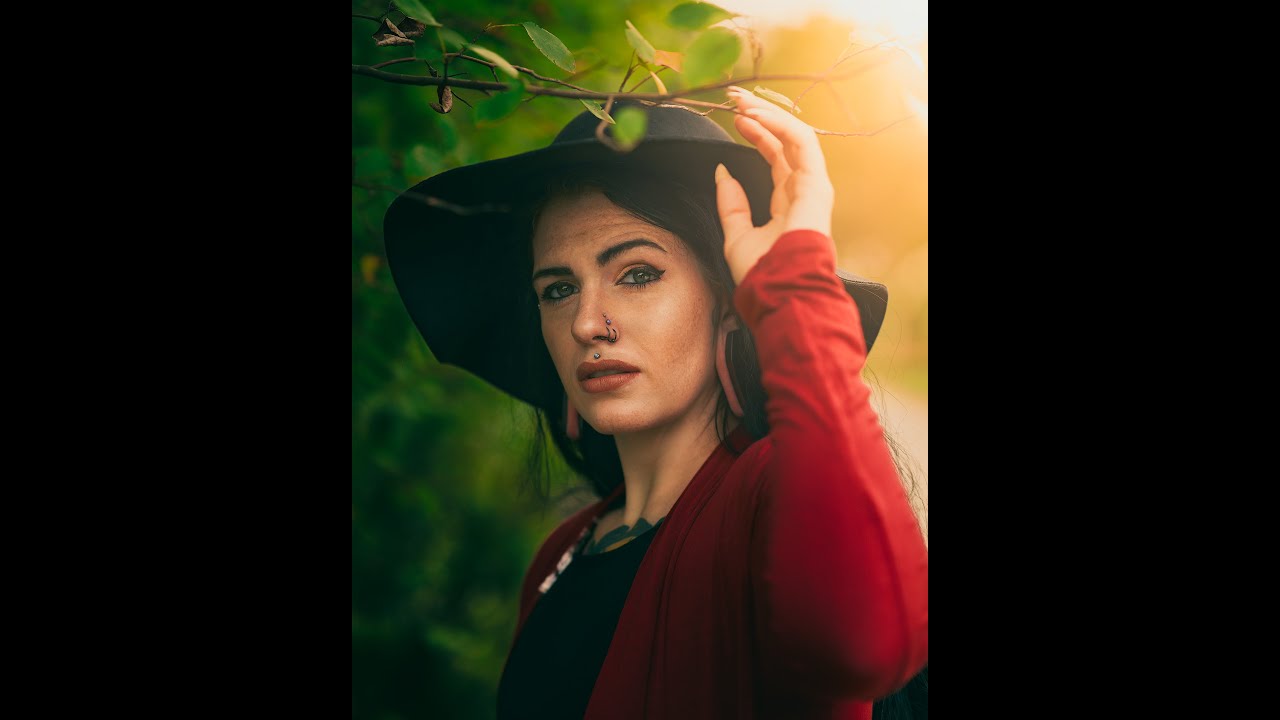 Beauty Portrait Speed Edit Feat. Victoria Bones - YouTube