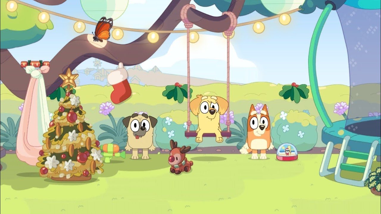 Bluey: Let's Have Fun on the Swing During the Christmas Season 02 - YouTube