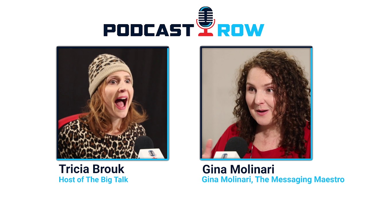 The Big Talk with Gina Molinari PR January Podcast Row January - YouTube