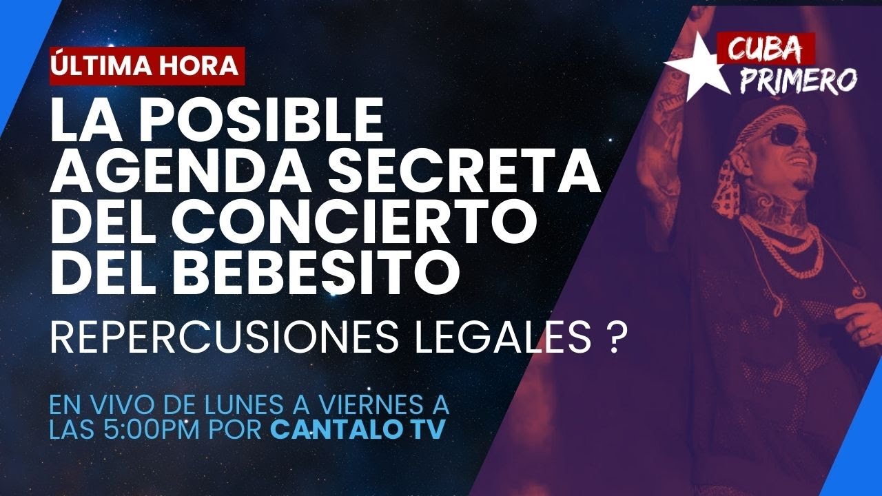 La posible agenda secreta del concierto del bebesito. Repercusiones ...