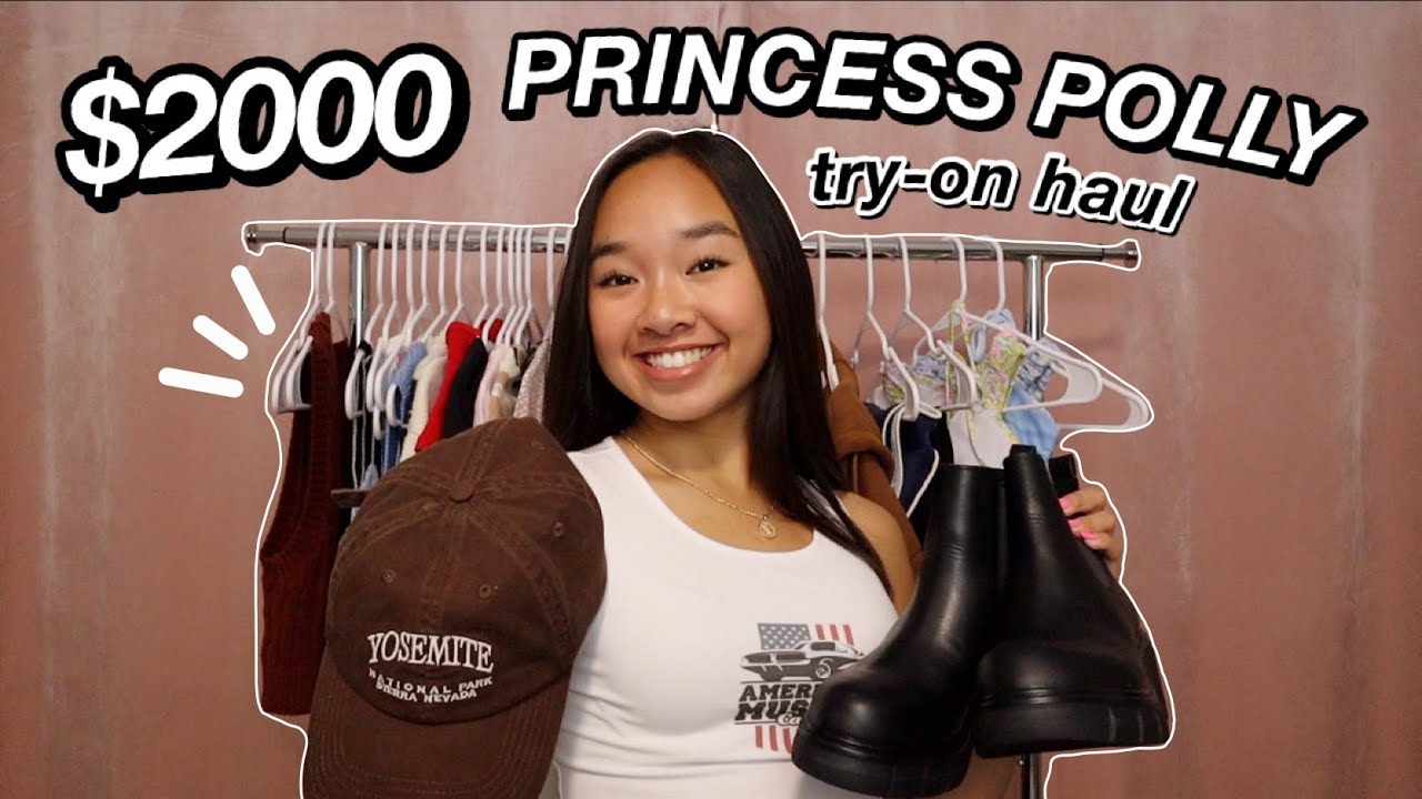 $2000 SUMMER CLOTHING HAUL (try-on) | PRINCESS POLLY! Nicole Laeno ...