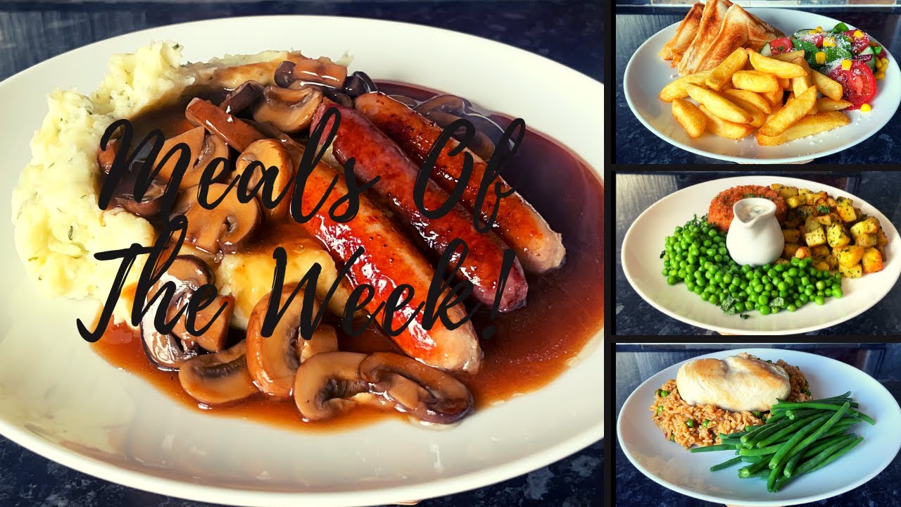 Meals Of The Week Scotland | 21st - 27th August | UK Family dinners ...