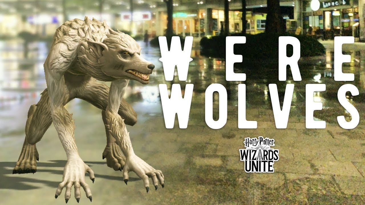 FIRST EVER WEREWOLF FOUND IN WIZARDS UNITE! - YouTube