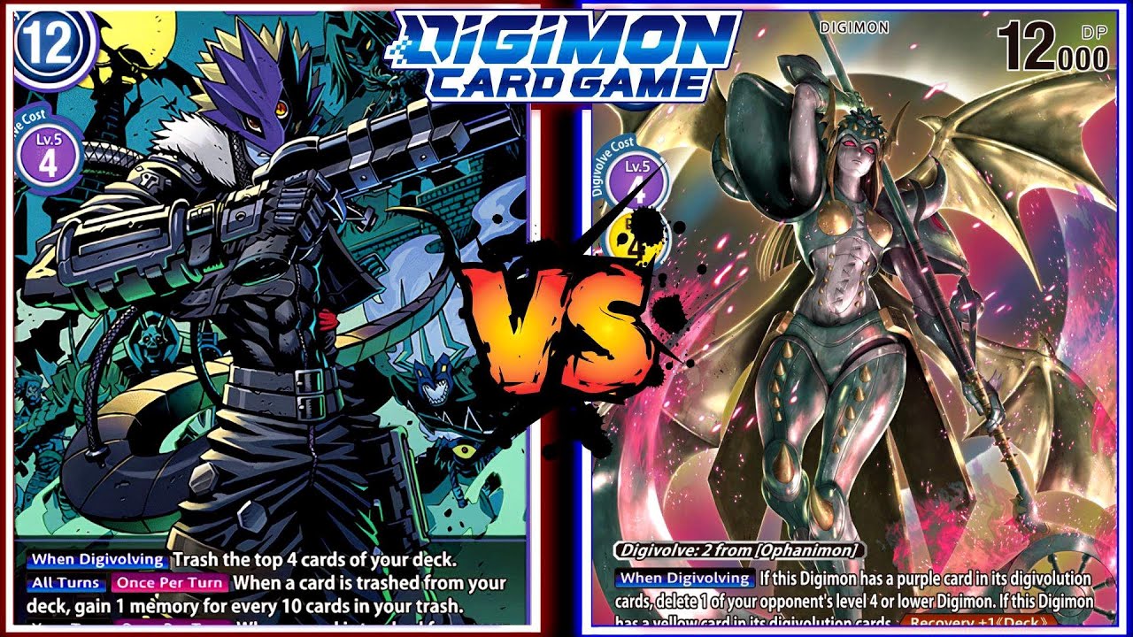 Beelzemon vs Ophanimon (Beelzemon Cup) | Digimon TCG BT11 Tournament ...