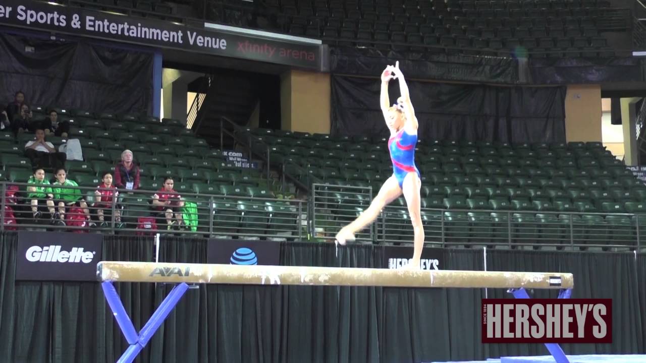 Ashton Locklear - Beam - 2016 Pacific Rim Championships - Podium ...