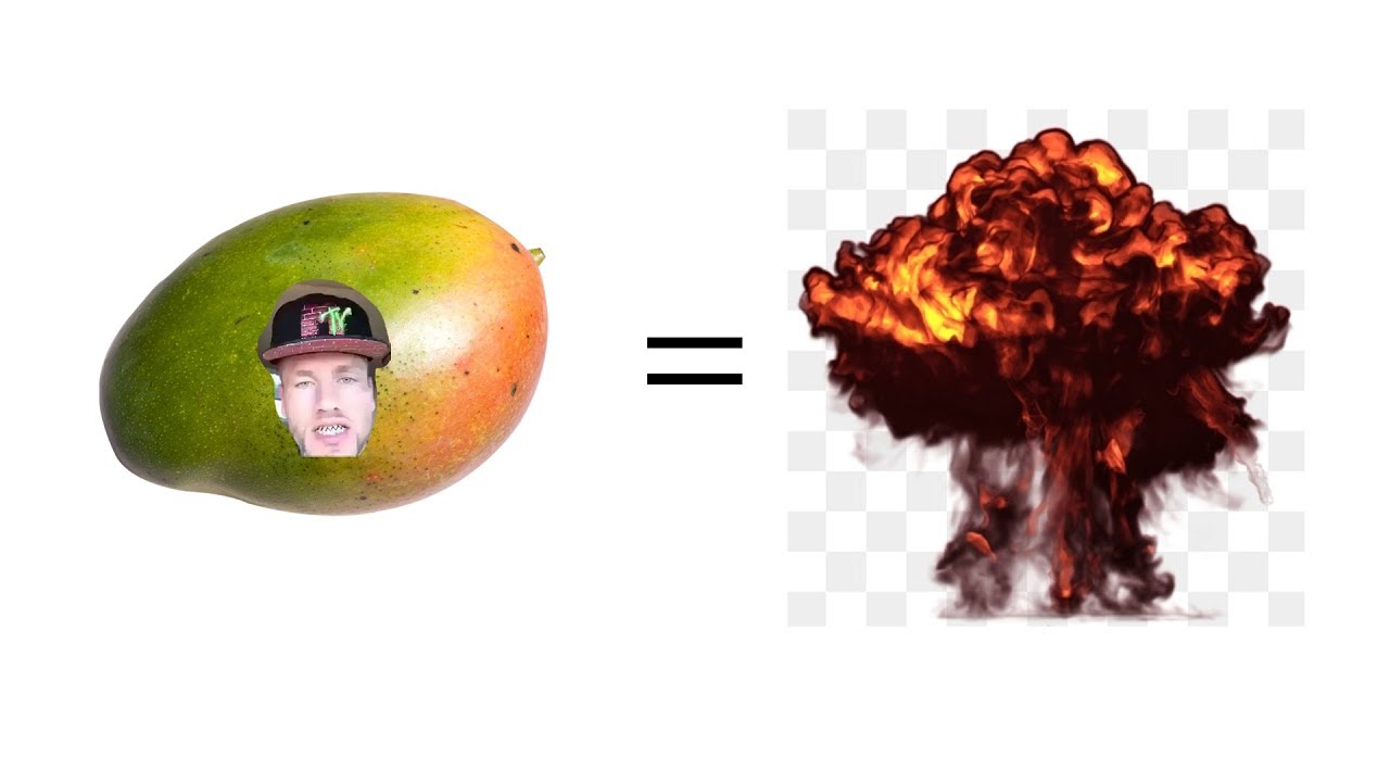 His mango blows up!? - YouTube