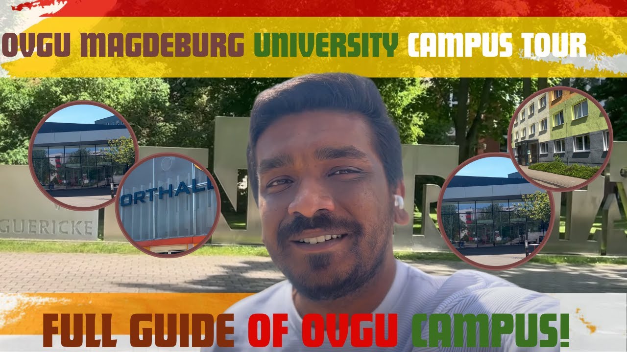 🔥OTTO-VON-GUERICKE-UNIVERSITY CAMPUS TOUR - OVGU MAGDEBURG UNIVERSITY 🔥 ...