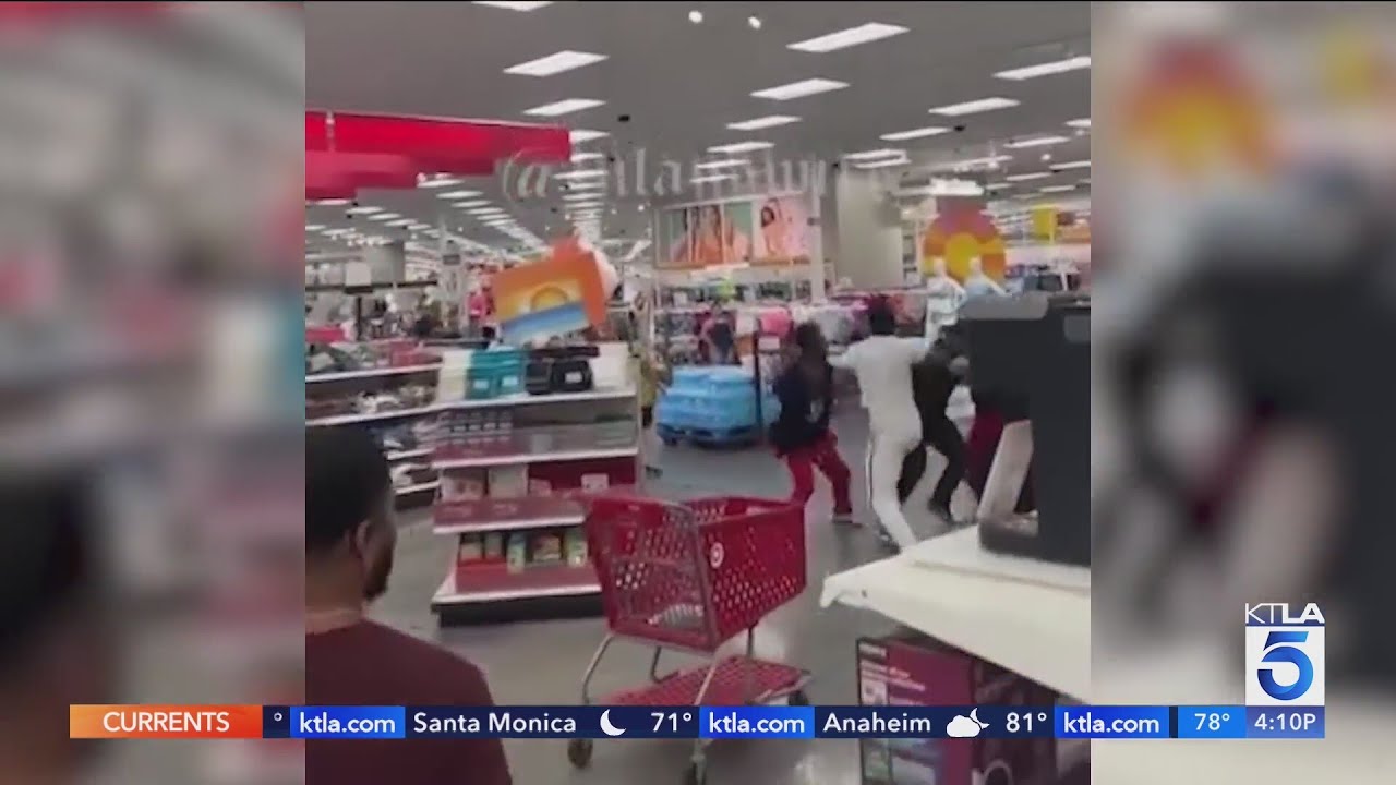 Video captures violent brawl breaking out at Target in San Bernardino ...