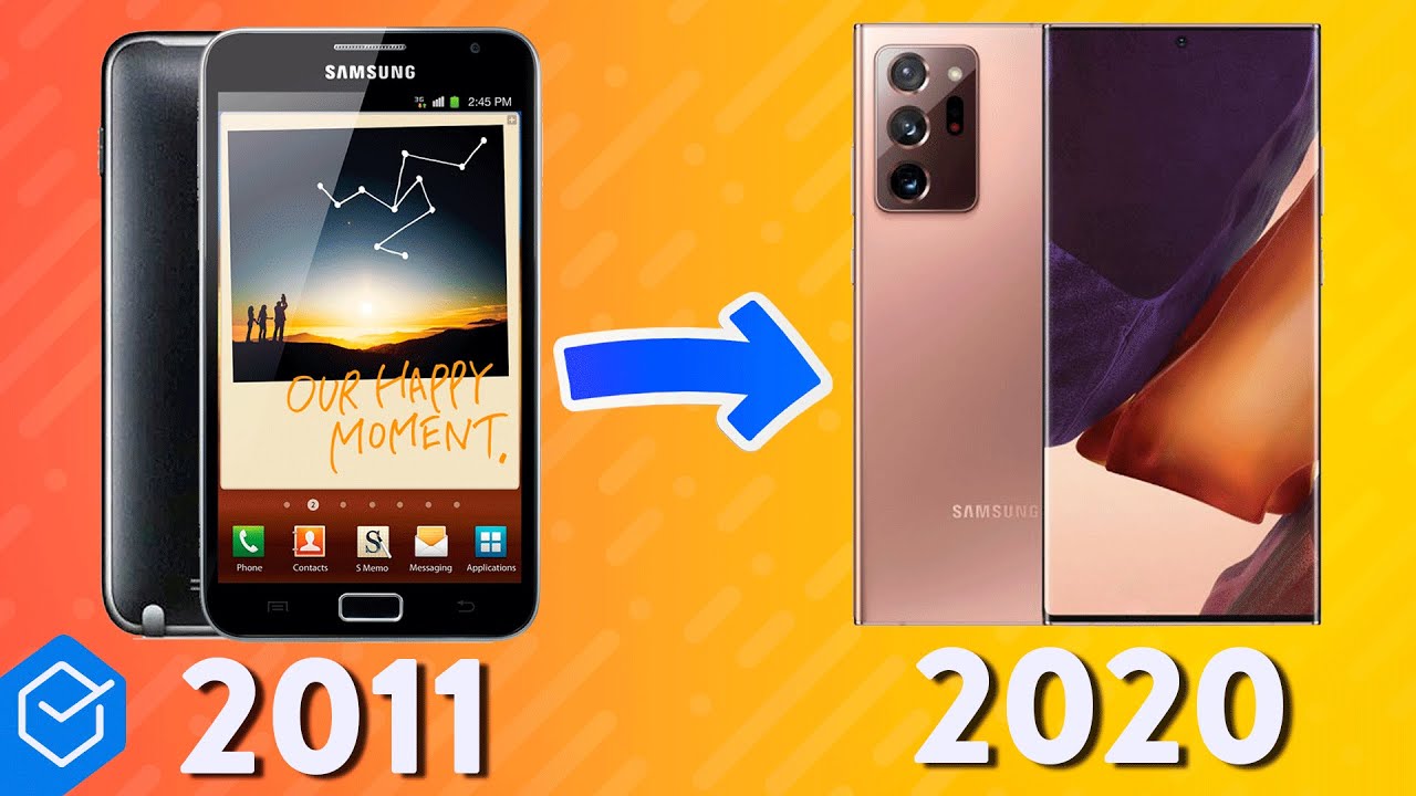 A EVOLUÇÃO da linha GALAXY NOTE! ( história entre 2011 - 2020 ) - YouTube