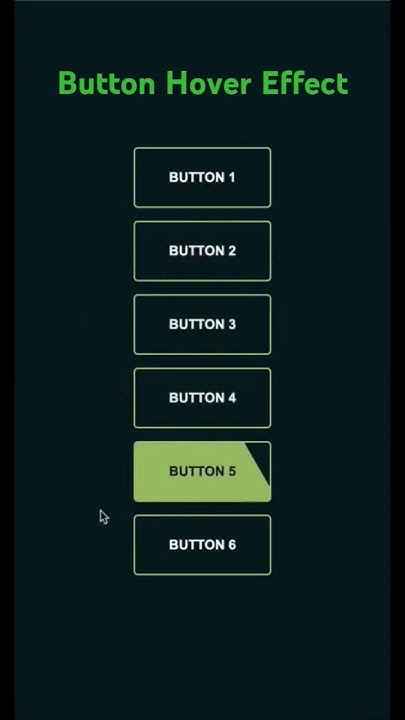 Button Hover Effect Using Html Css Button Buttonanimation Hovereffect Shorts Shortsfeed 6389