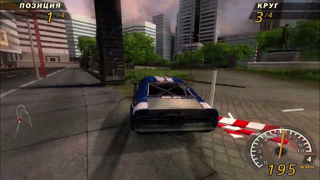 Flatout 2 Multiplayer 0x Nitro Clean Race - YouTube