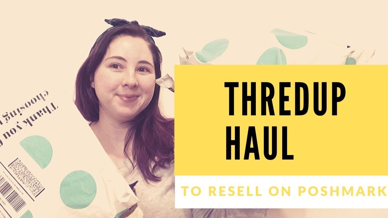 ThredUp Haul to Resell on Poshmark - Modcloth Brands! - YouTube