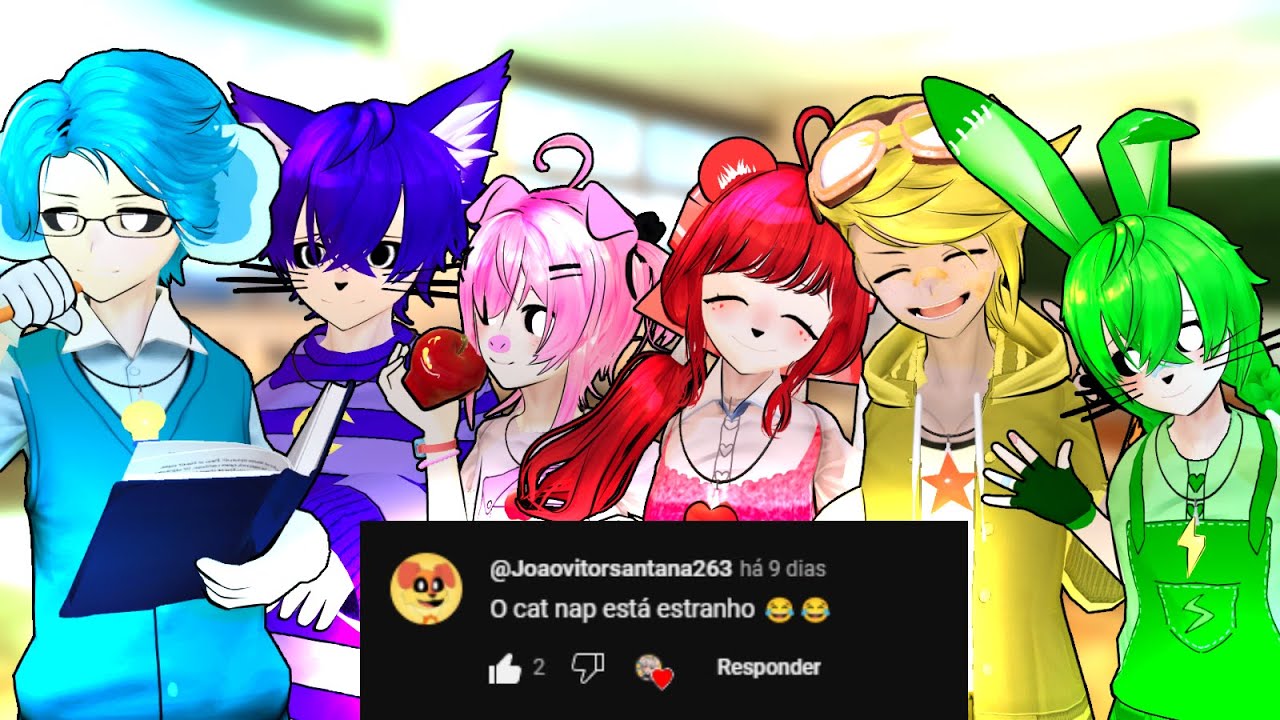 Smiling Critters RESPONDENDO COMENTÁRIOS! No Smilling Critters ANIME VR ...