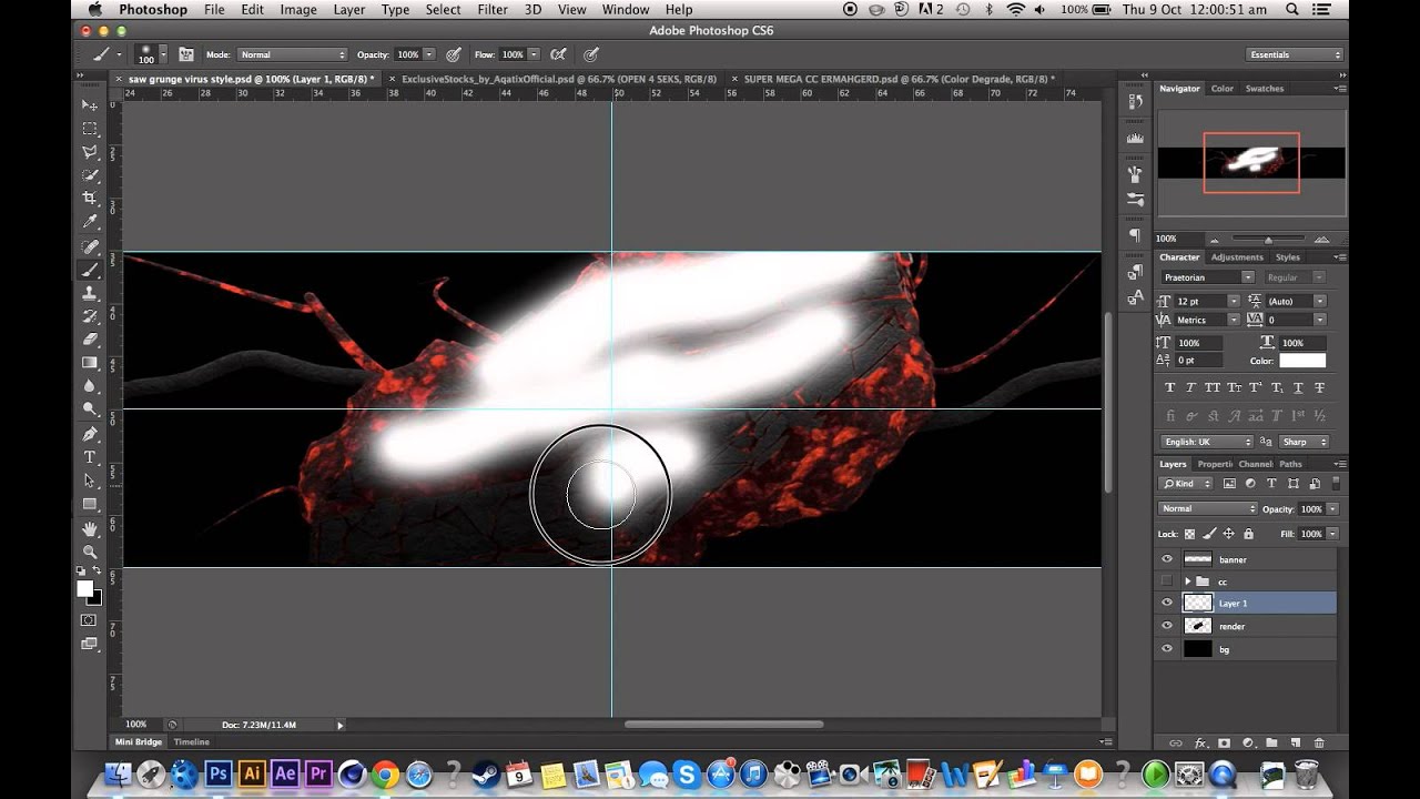 SAW Banner Speedart - YouTube