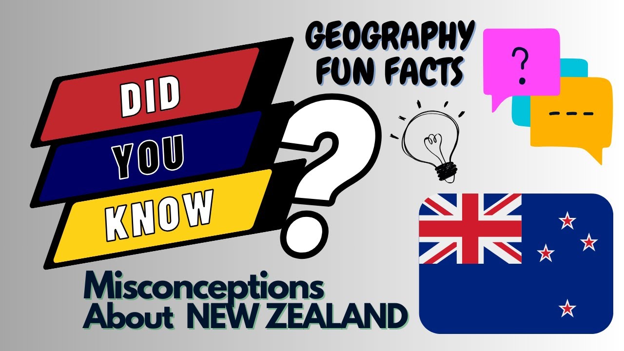 Did you know? Unveiling misconceptions about NEW ZEALAND - YouTube