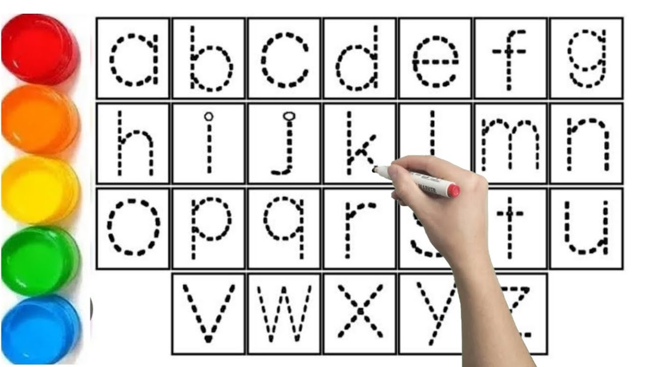 Learn ABCD Alphabets and numbers counting 123.Shapes for kids and ...