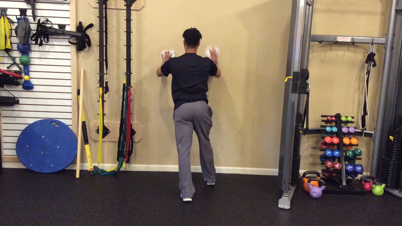 18 Thoracic Wall Slides - YouTube