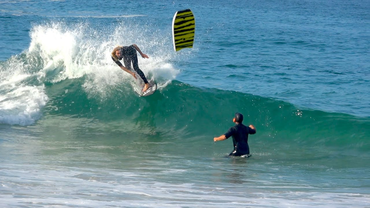 DODGING FLYING BOARDS with BLAIR CONKLIN & BEEFS T.V.! - YouTube