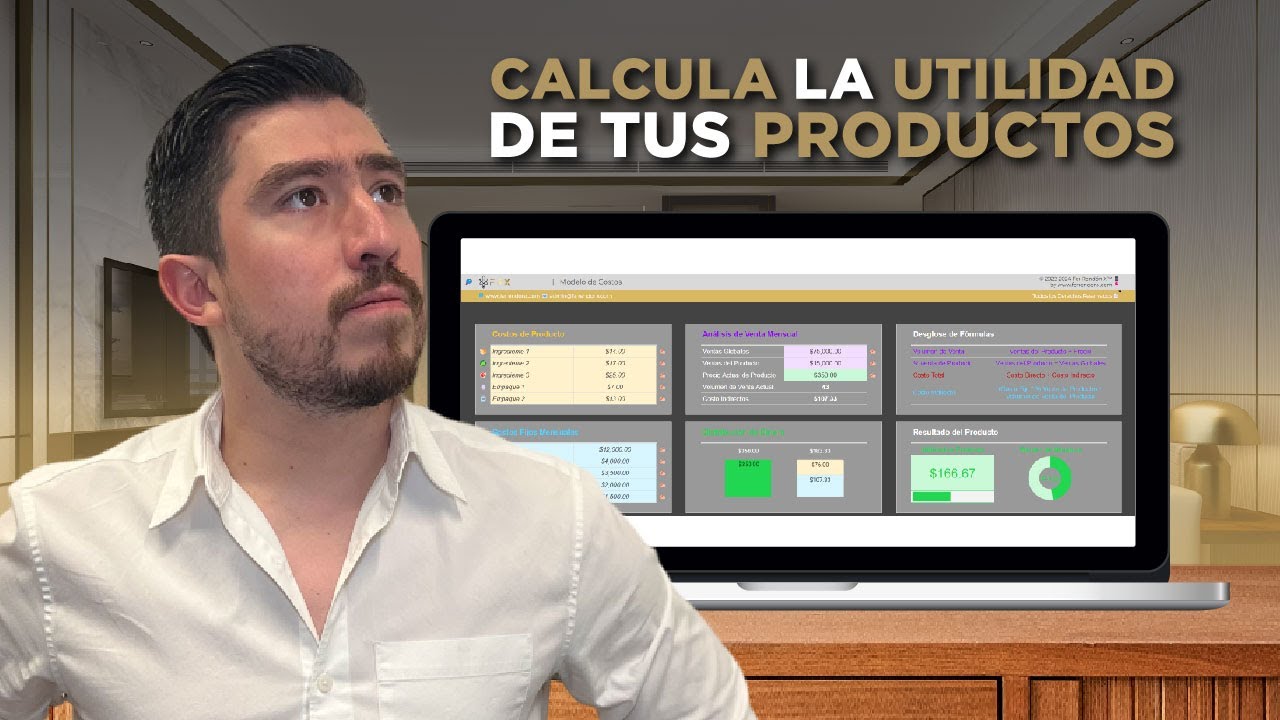Calcula la Utilidad de tus Productos - YouTube