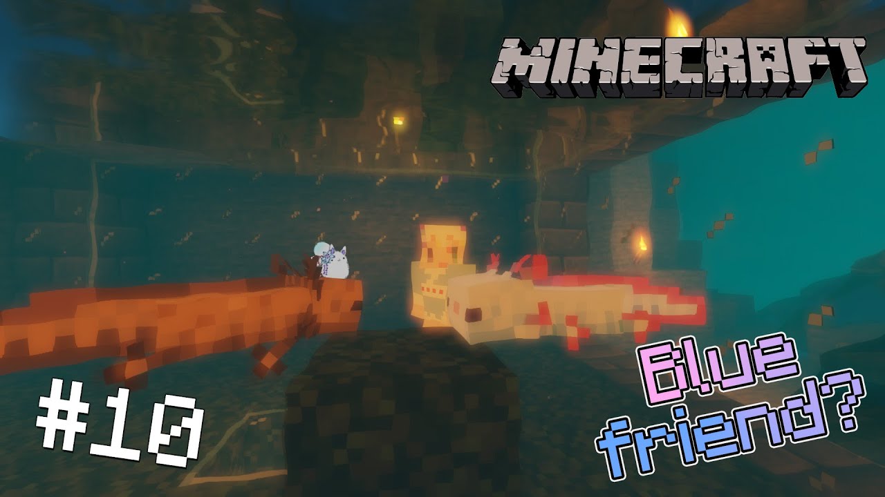 Blue friend? [Minecraft] #10 - YouTube
