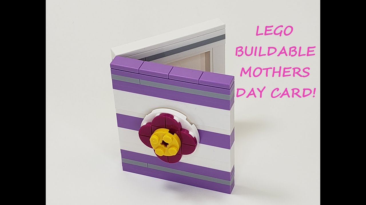 LEGO BUILDABLE MOTHERS DAY CARD PART AND SET REVIEW! Lego polybag set ...
