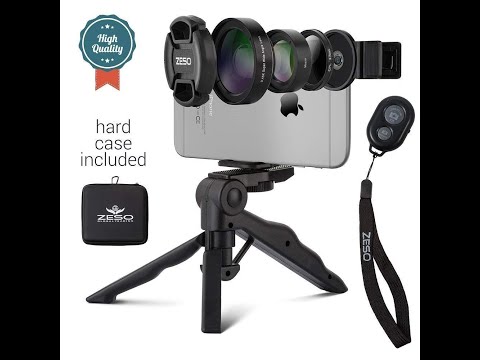 Camera Lens Kit by Coral Entertainments Professional CPL Macro & Wide ...