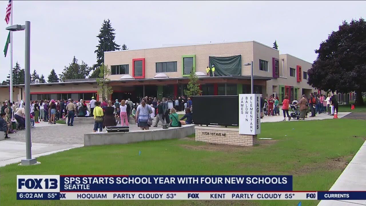 First day of school for Seattle Public Schools - YouTube
