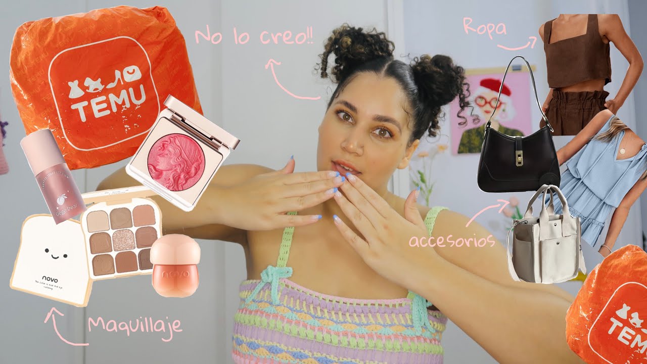 Haul TEMU (makeup and fashion) - YouTube