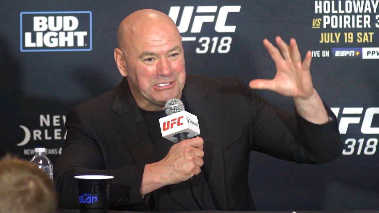 Dana White Post-Fight Press Conference | UFC 318 - YouTube