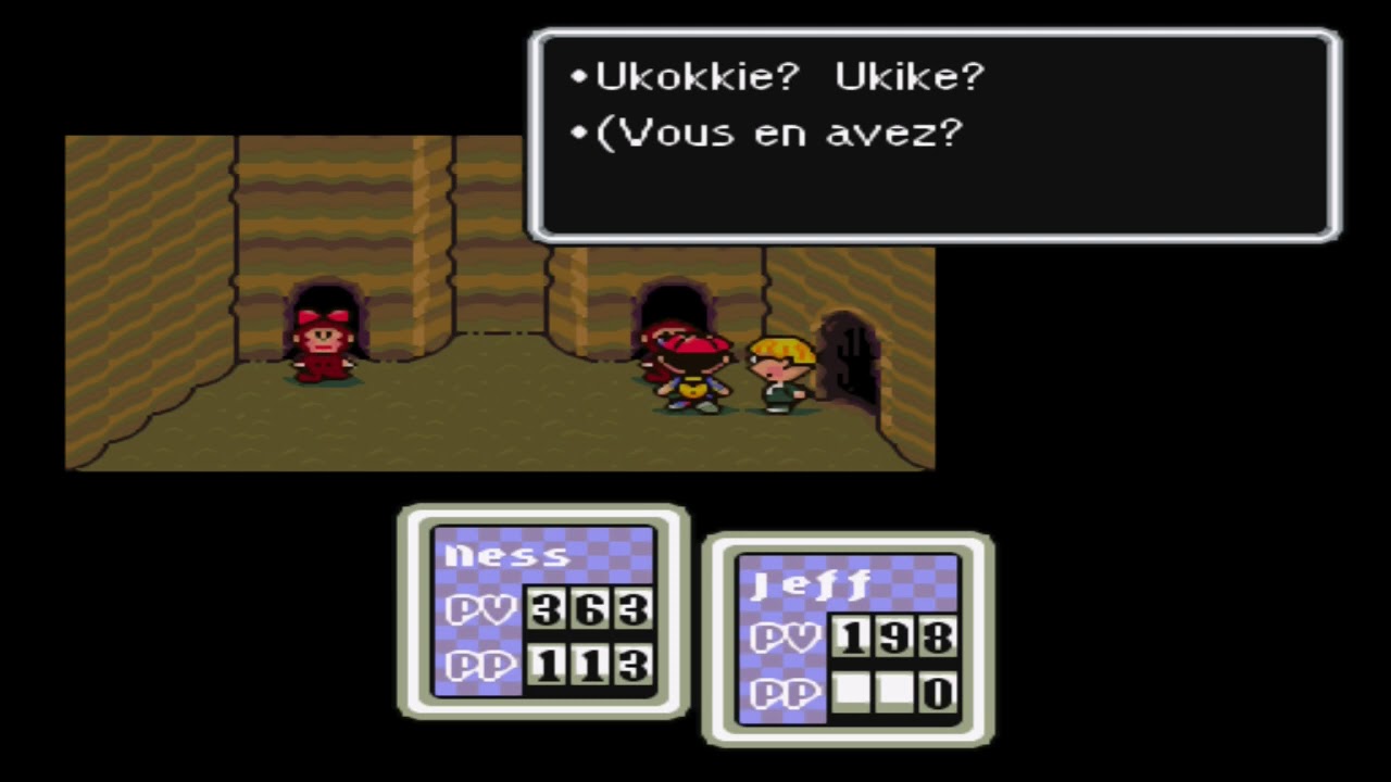 84 - Walkthrough FR l Earthbound l Objet 17 : La Caverne des Singes ...