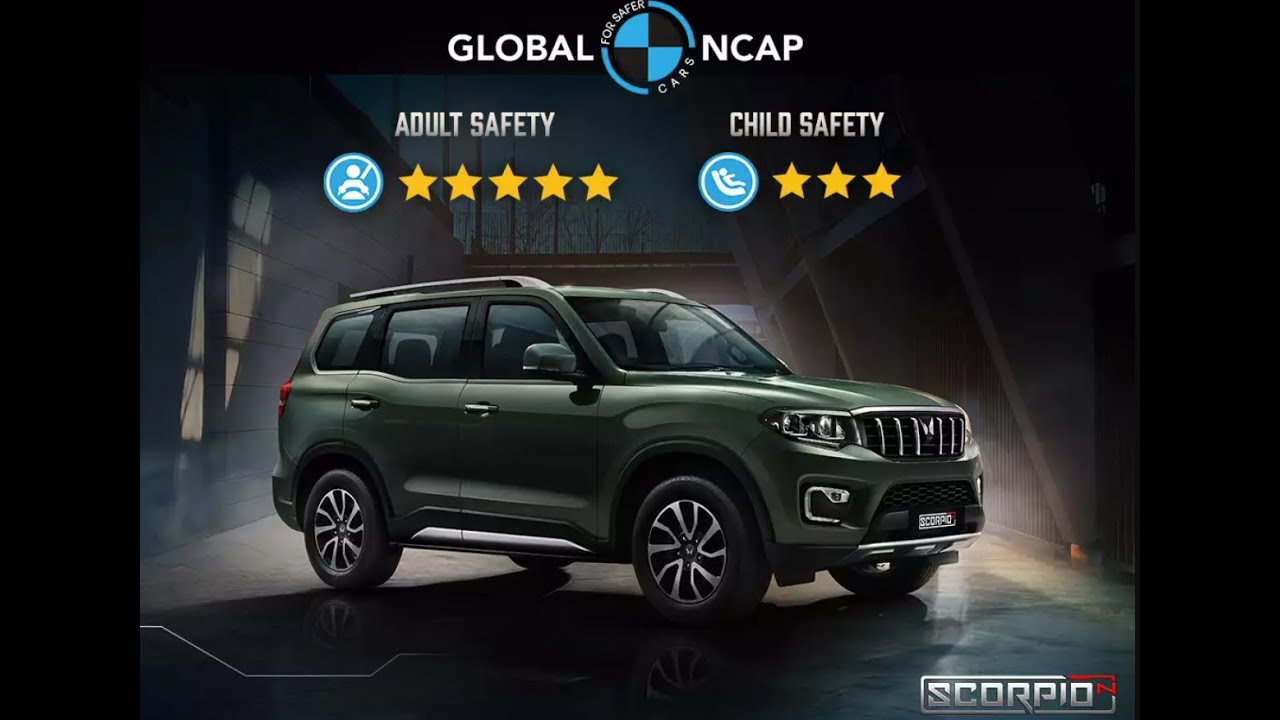 Mahindra Scorpio N Safety Test | Crash test - YouTube