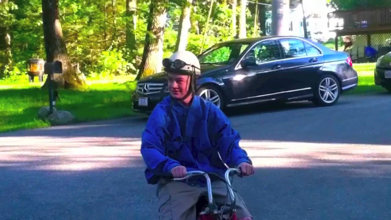 Dumb and Dumber Reenactment: Mini Bike Scene - YouTube