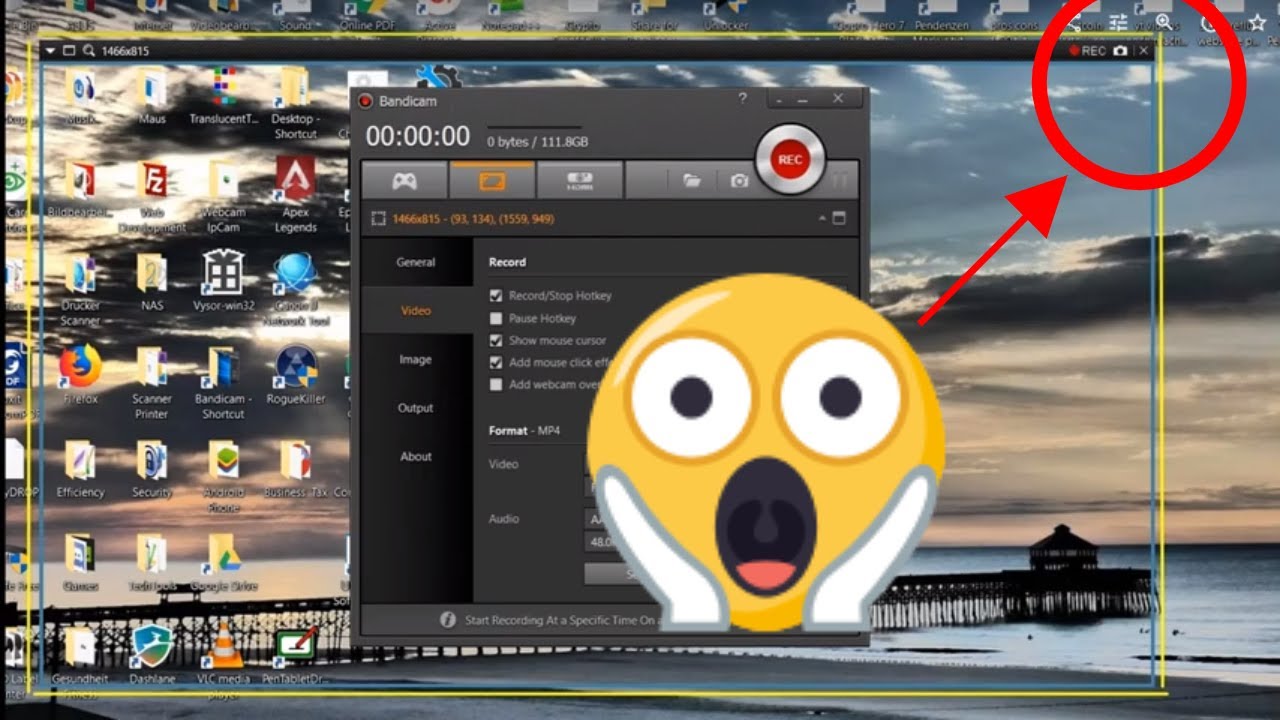 Bandicam Recording Frame Disappearing When Starting To Record - How To ...