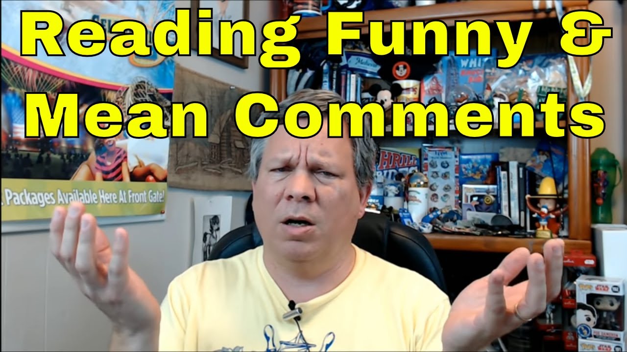 Reading Funny/ Mean Reader Comments from my Cedar Point Video- Sir ...