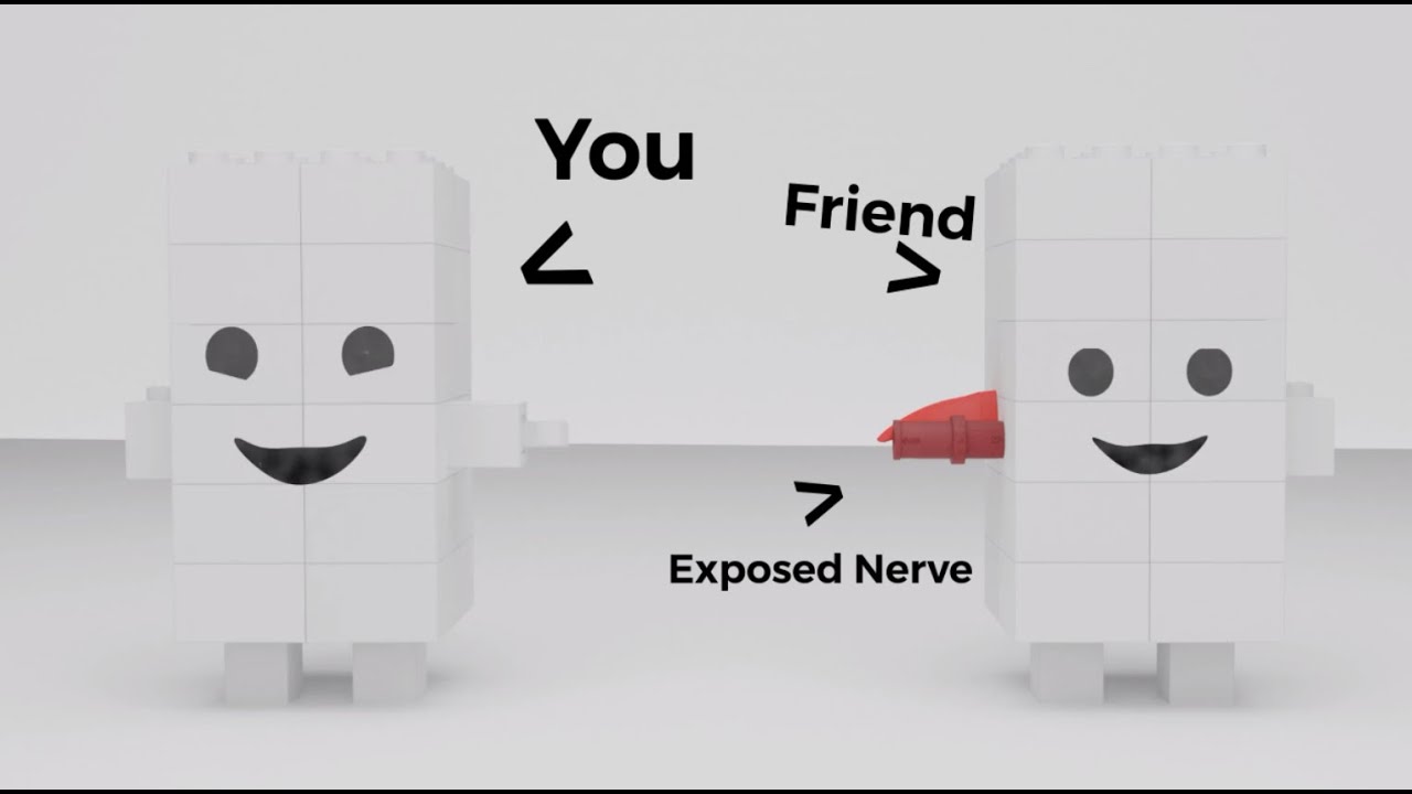 You, Friend, And An Exposed Nerve - Lego Blender Animation - YouTube