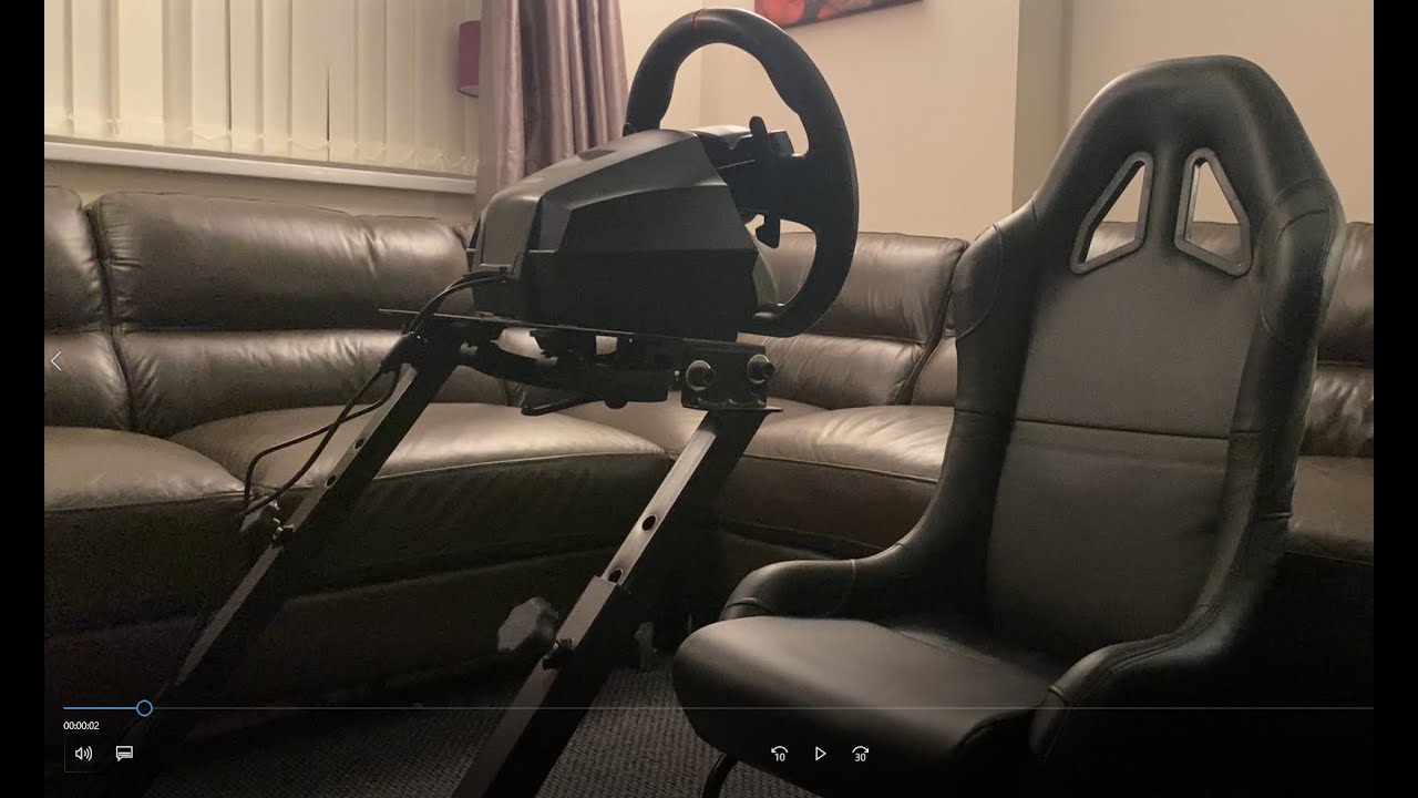 FK Driving Game / Racing Game Chair / Simulator Seat for PC & Console ...