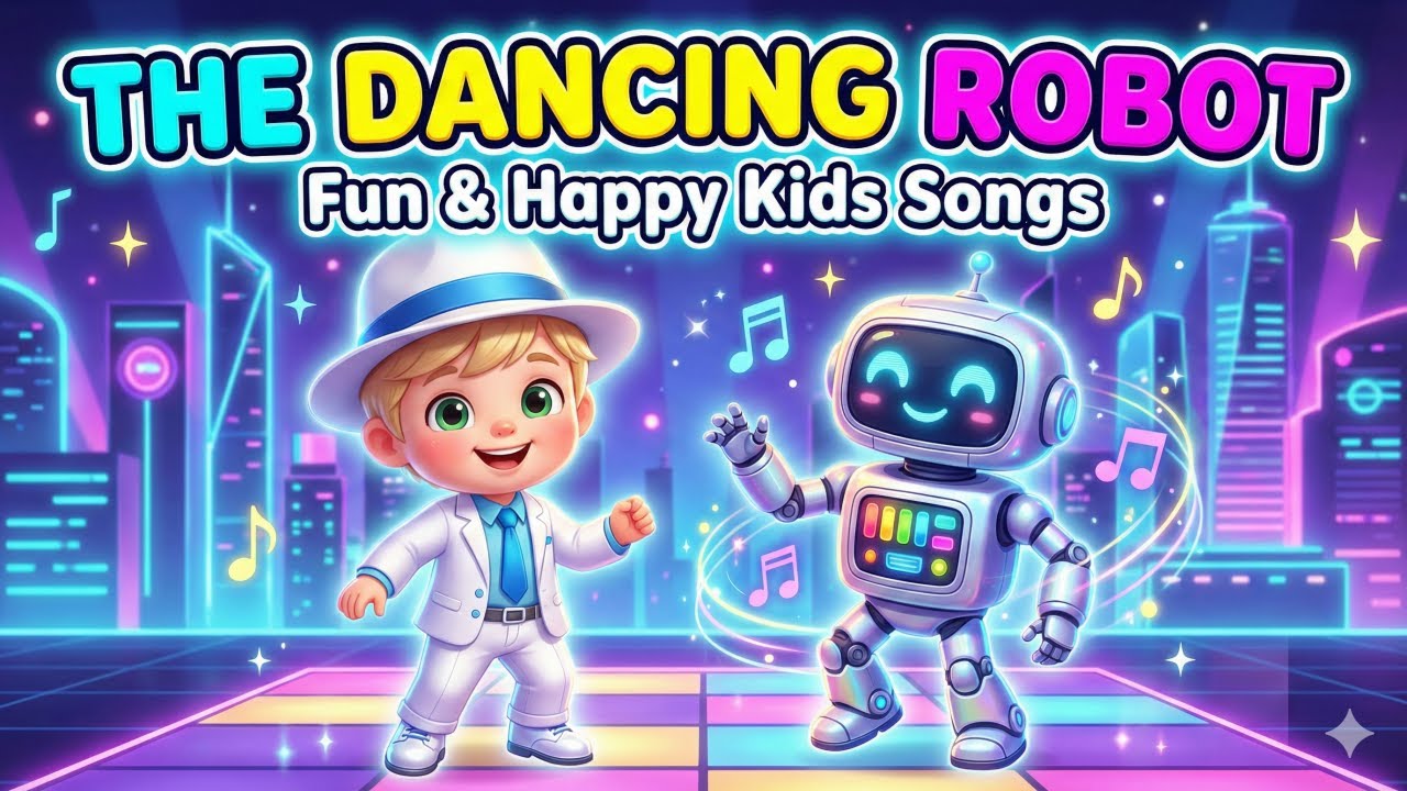 The Dancing Robot | Fun & Happy Kids Songs - YouTube