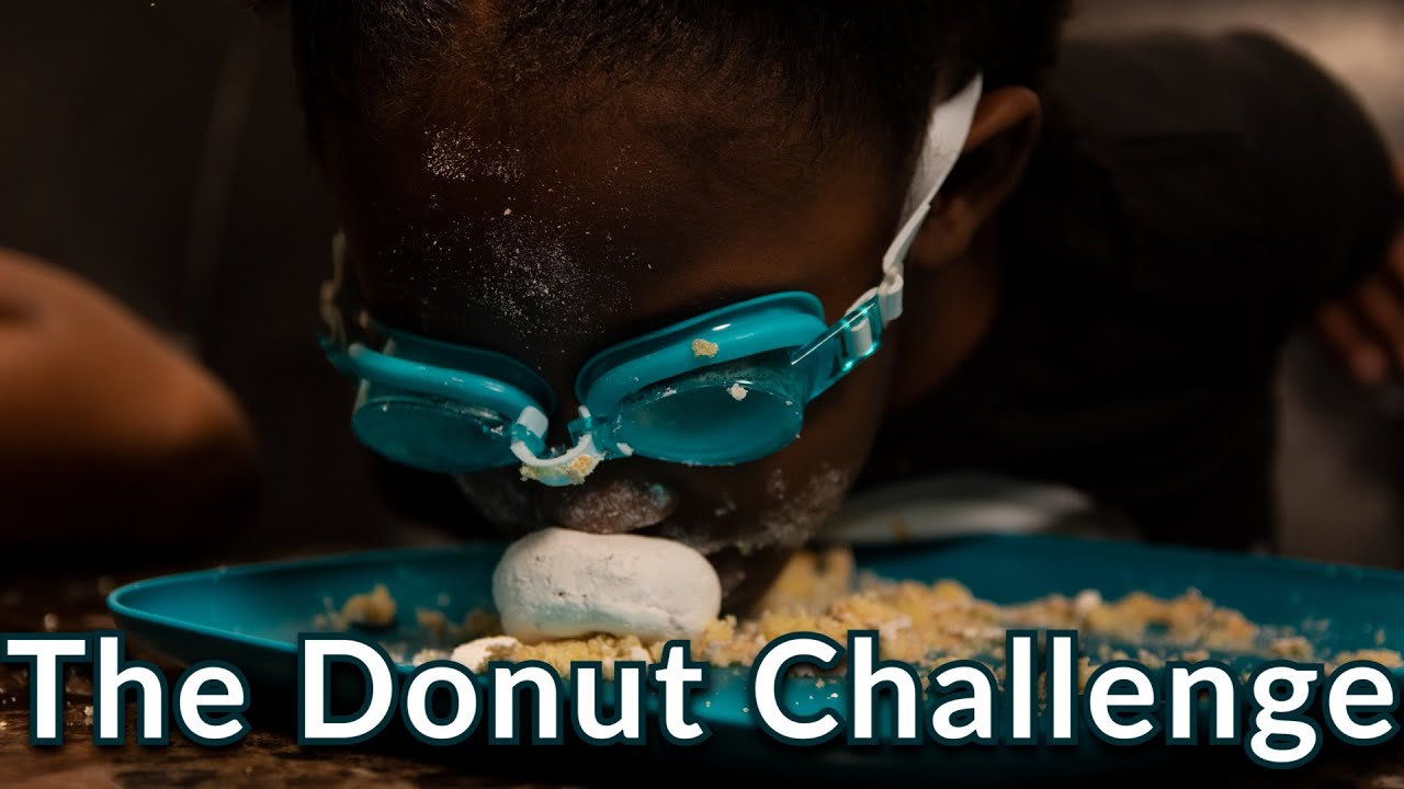 The Donut Challenge (Snack Challenge of the week) - YouTube