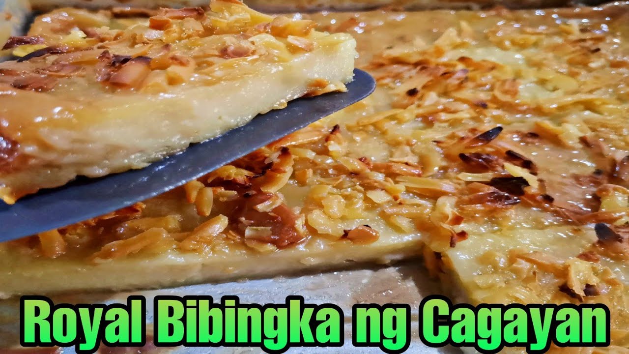 Napakasarap na Royal Bibingka ng Cagayan|Cagayan's Pride Sweet Sticky ...