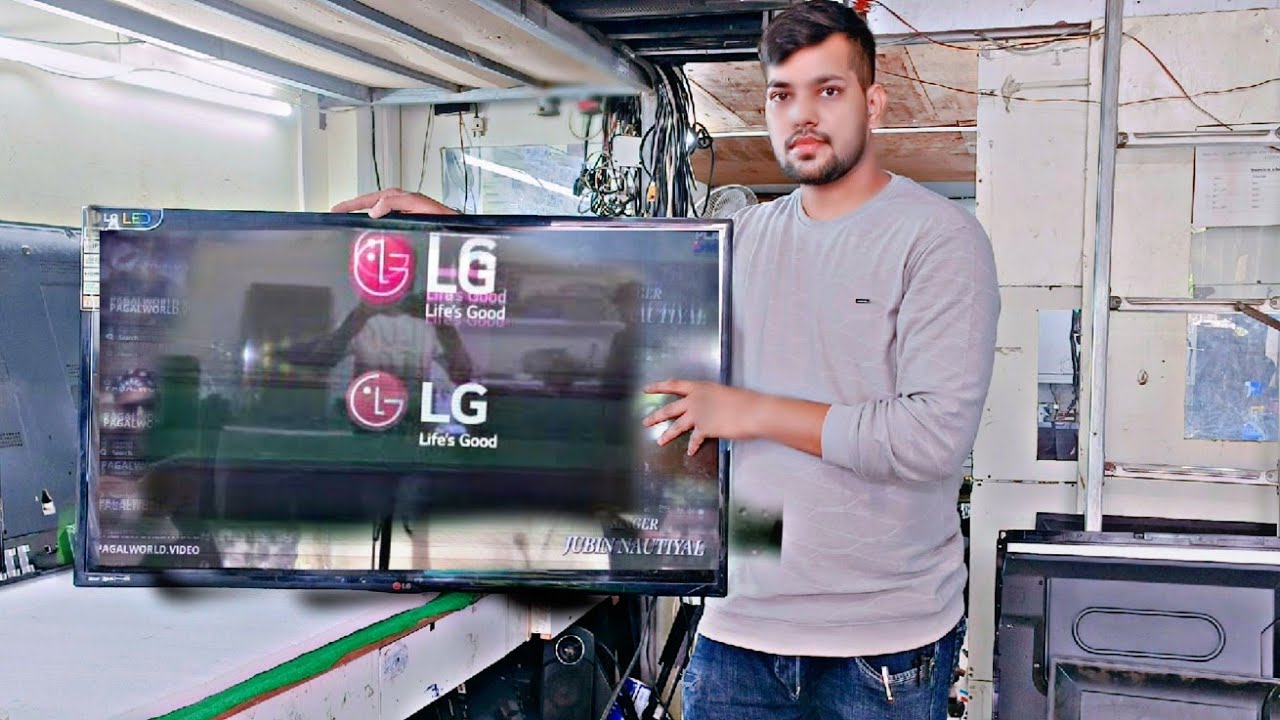 How to repair LG TV screen problem - YouTube
