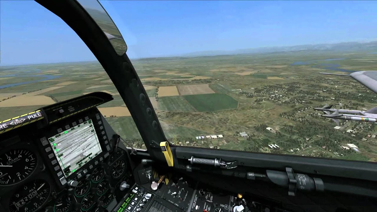 DCS A-10C SAM SA-8 Osa avoidance training. - YouTube