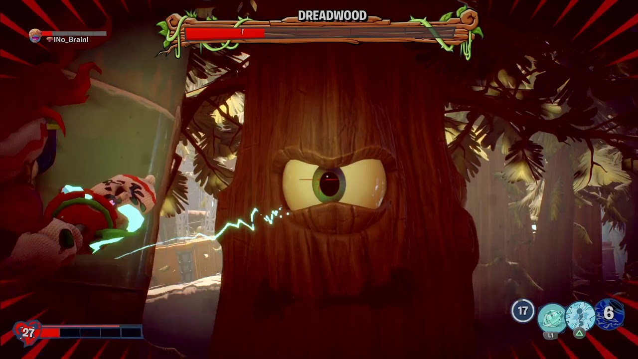 Dreadwood boss battle with lNo_Brainl - Plant vs Zombies battle for ...